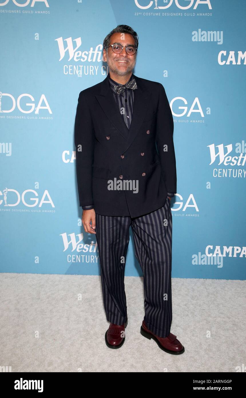 Beverly Hills Ca 28th Jan 2020 Arjun Bhasin At The 22nd Costume Designers Guild Awards At 