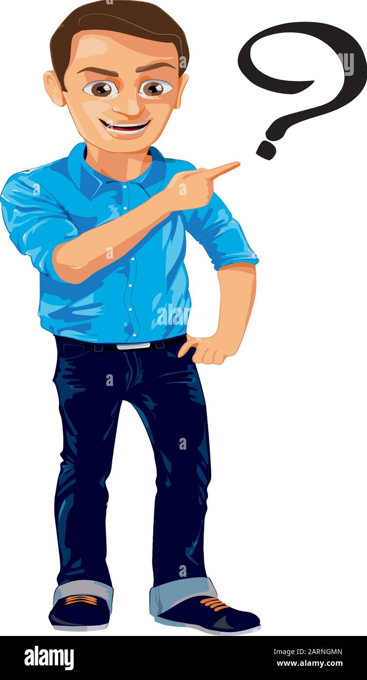 Thinking boy Stock Vector Images - Alamy