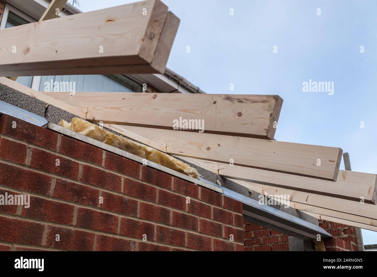 Roof trusses hi-res stock photography and images - Alamy