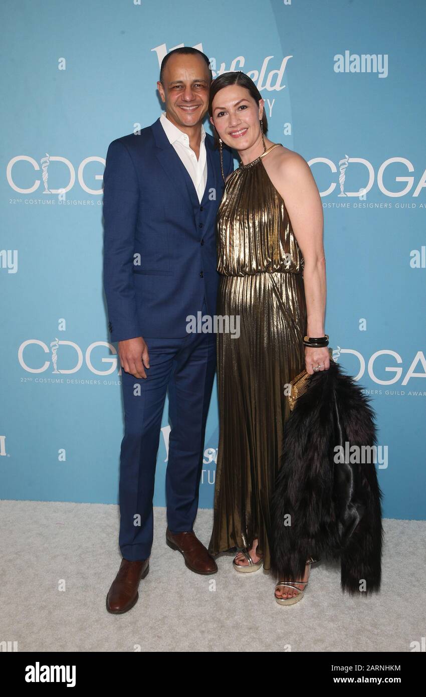 Beverly Hills, Ca. 28th Jan, 2020. Basem Wasef, Anna Wyckoff, at the ...