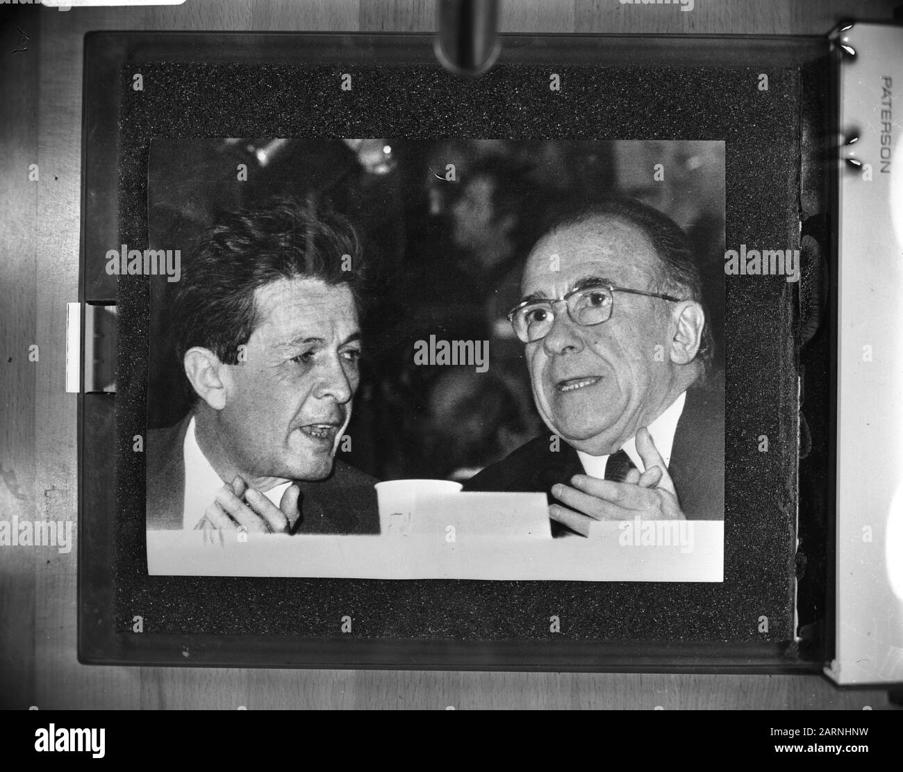 Santiago Carillo (leaders Spanish Communist Party right Date: 23 ...