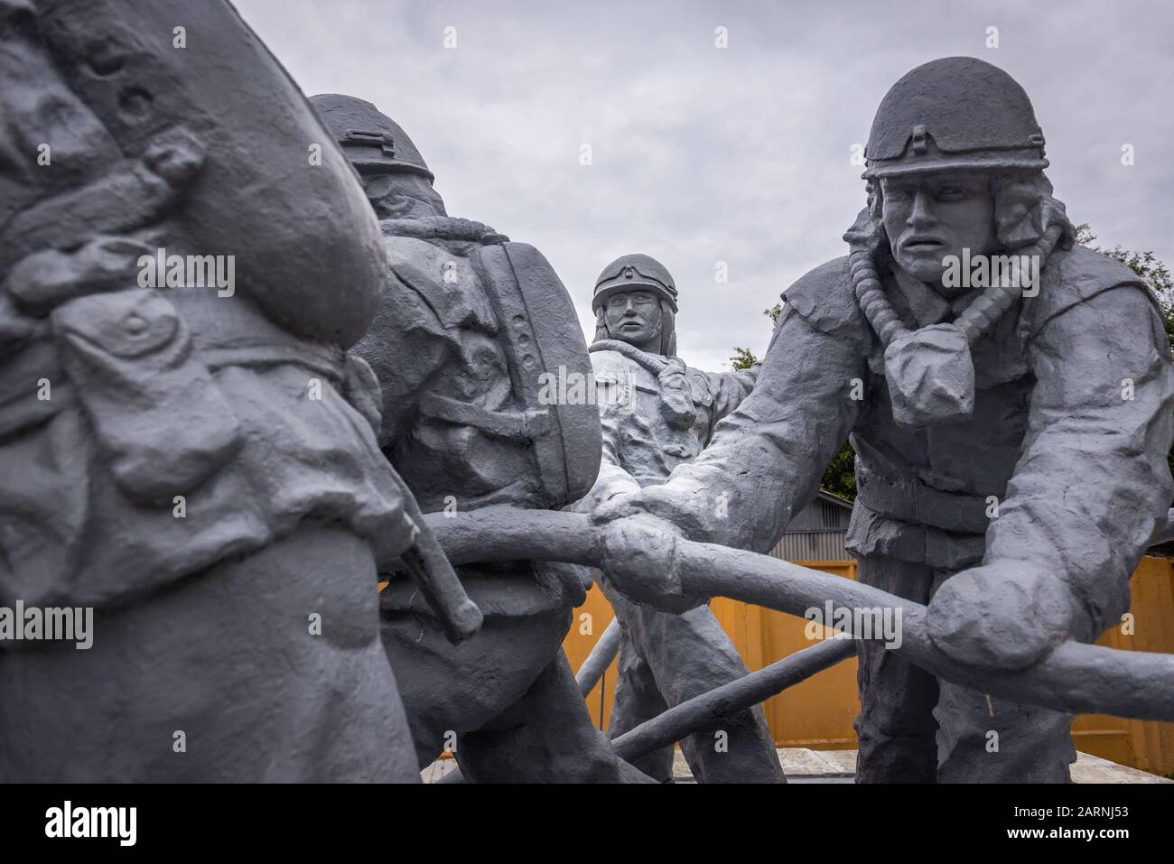 Details of memorial to the firemen died after accident in Chernobyl ...