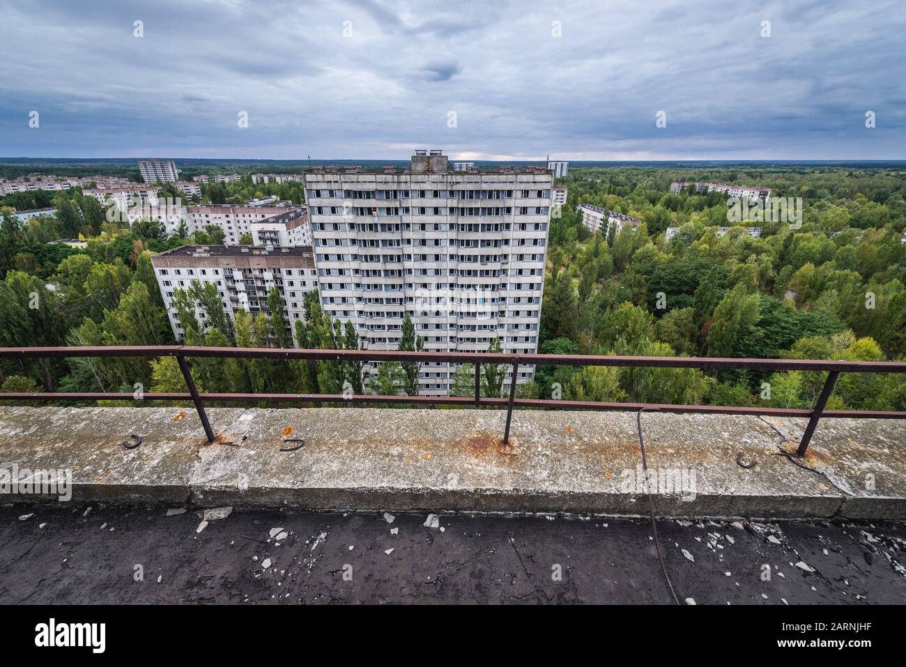 Chernobyl disaster aerial view hi-res stock photography and images - Alamy