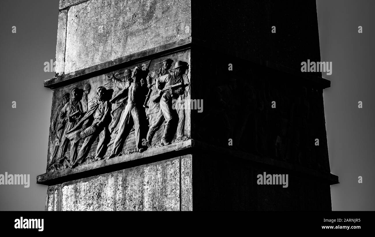 Soviet WW2 war memorial Stock Photo - Alamy