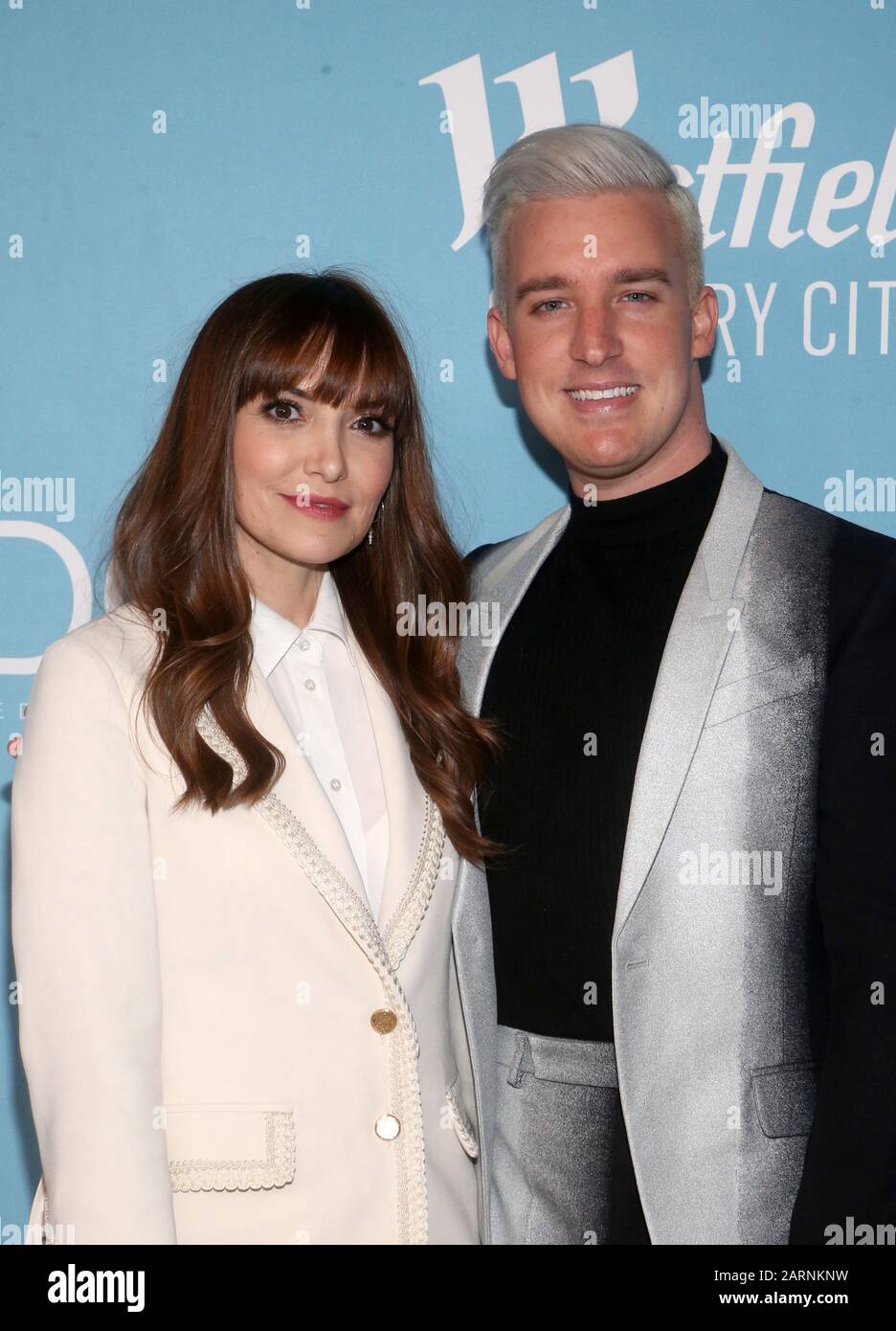 Beverly Hills, Ca. 28th Jan, 2020. Lorene Scafaria, Mitchell Travers ...