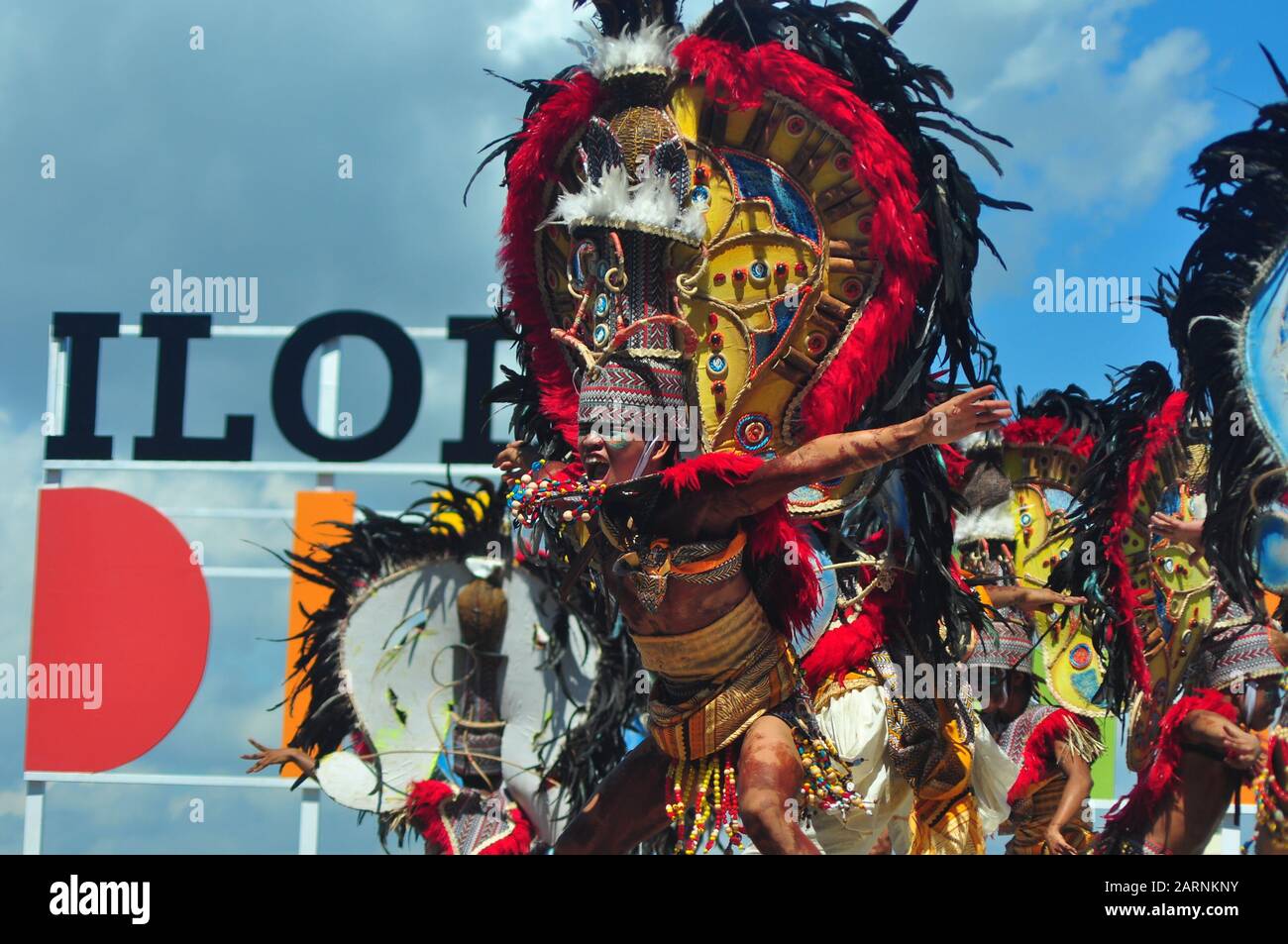 Iloilo, Philippines. 26th Jan, 2020. The Iloilo Dinagyang Festival is a ...
