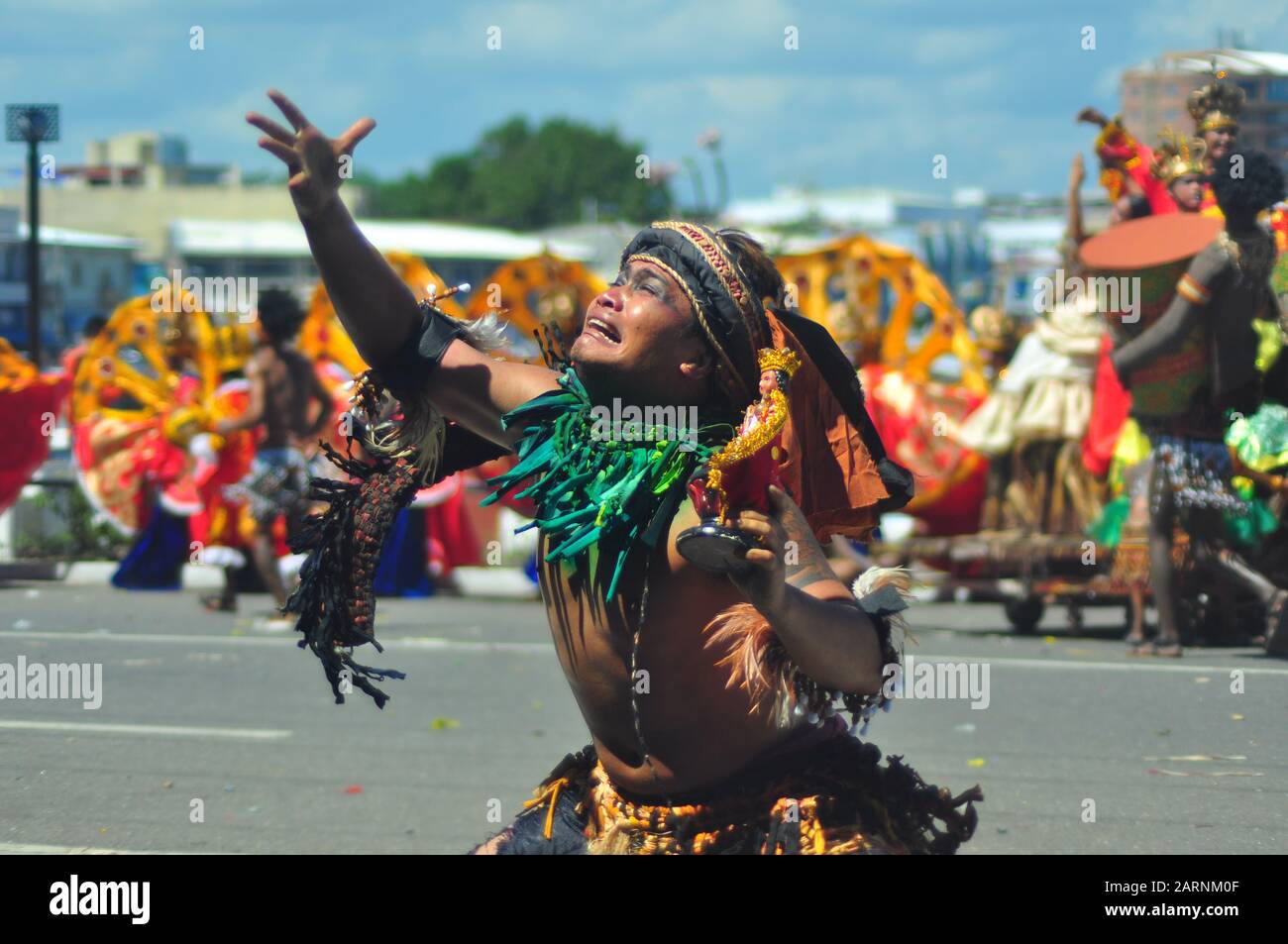 Iloilo, Philippines. 26th Jan, 2020. The Iloilo Dinagyang Festival is a ...
