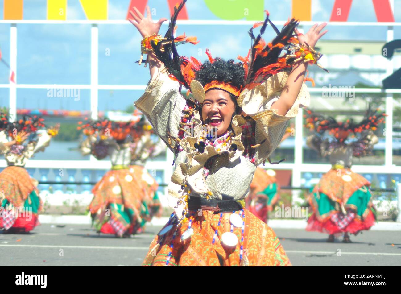 Iloilo, Philippines. 26th Jan, 2020. The Iloilo Dinagyang Festival is a ...