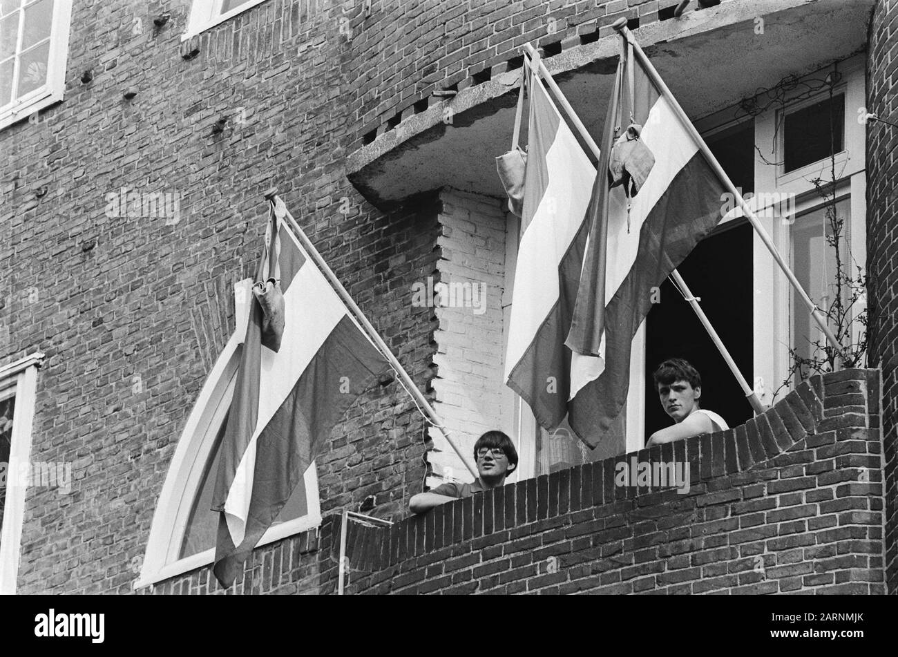 Flags with school bags due to passed exam Date: June 3, 1982 Keywords ...