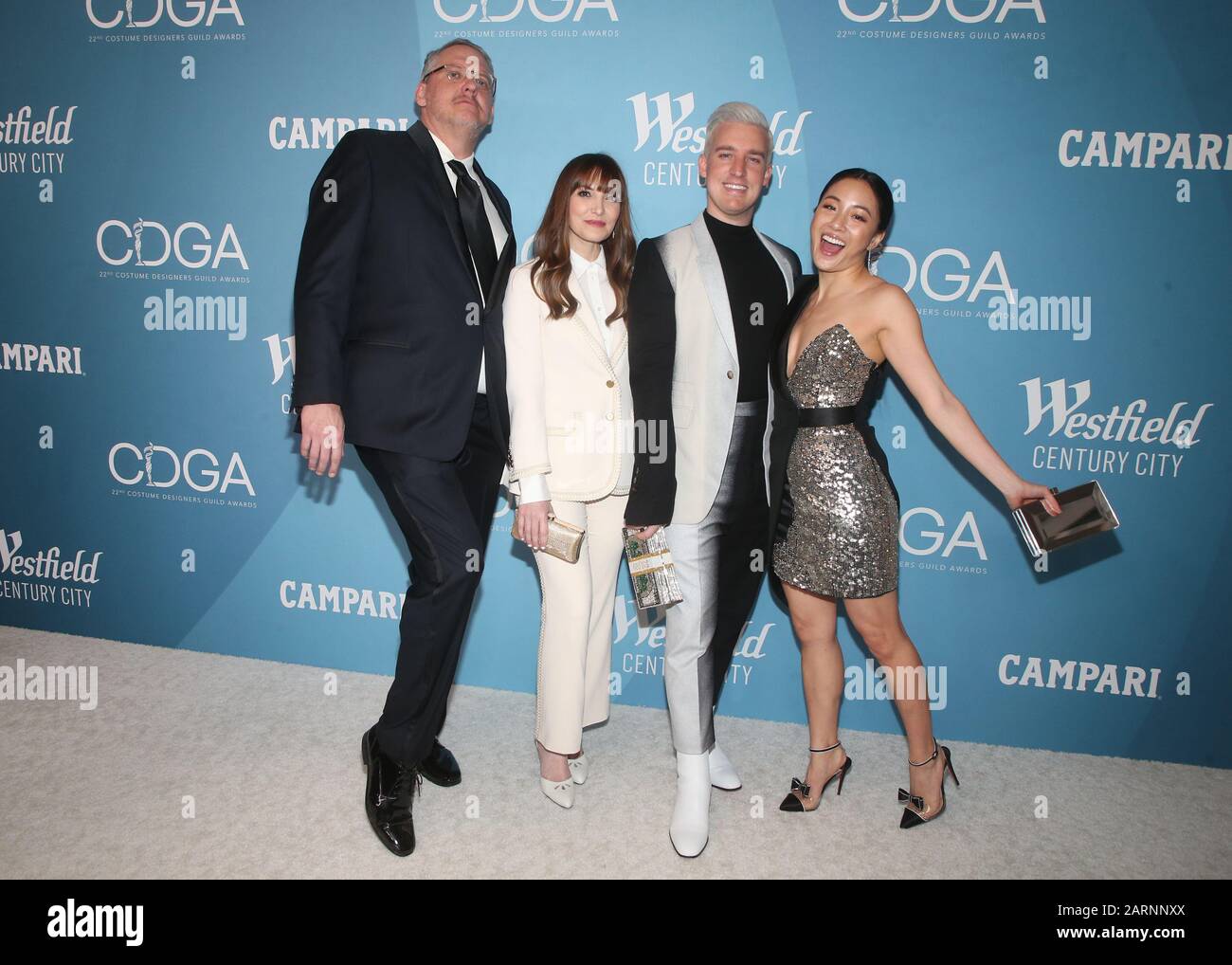 Beverly Hills, Ca. 28th Jan, 2020. Mitchell Travers, Adam McKay, Lorene ...