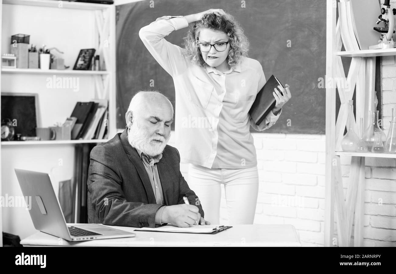 Full high school classroom Black and White Stock Photos & Images - Alamy