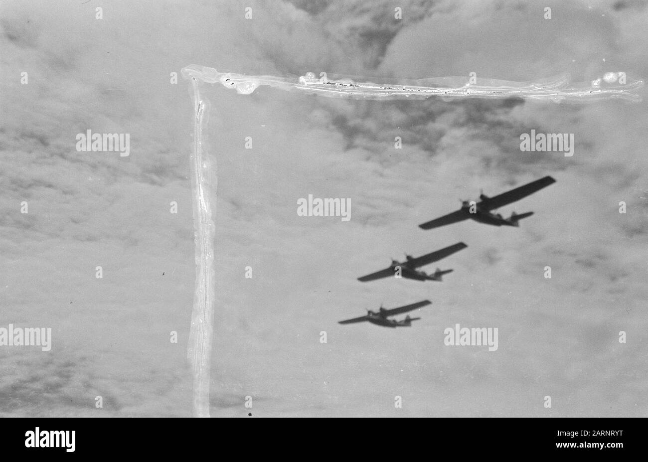 Aviation Day Military Aviation at Kemajoran Airport Airshow. Catalina ...