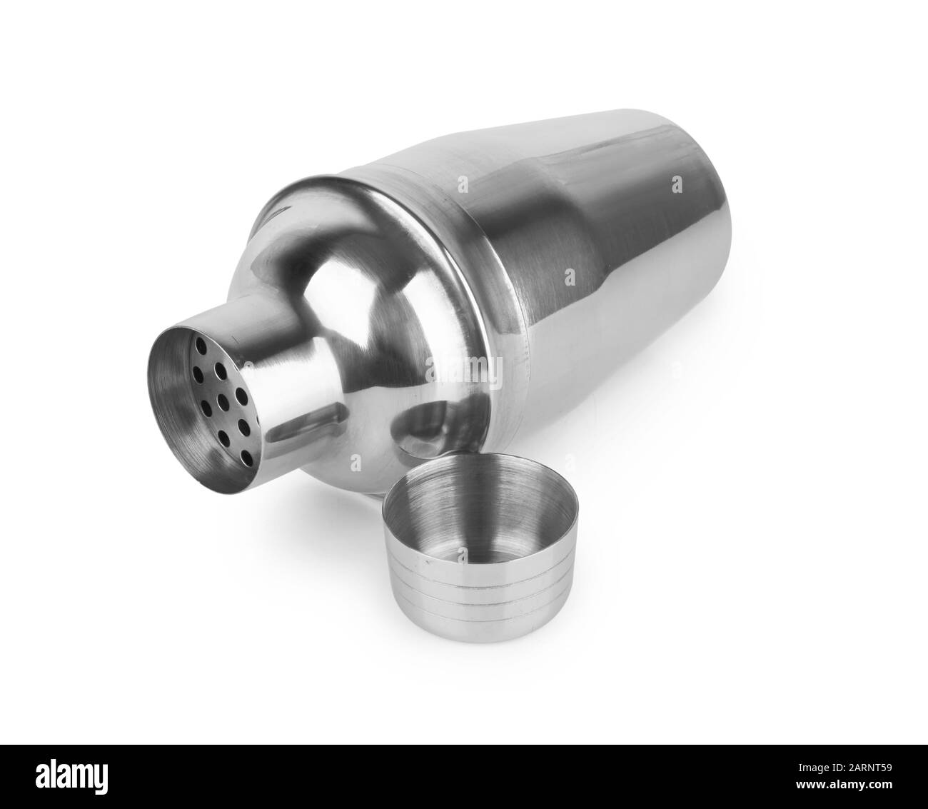 Bar shaker isolated on a white background Stock Photo - Alamy