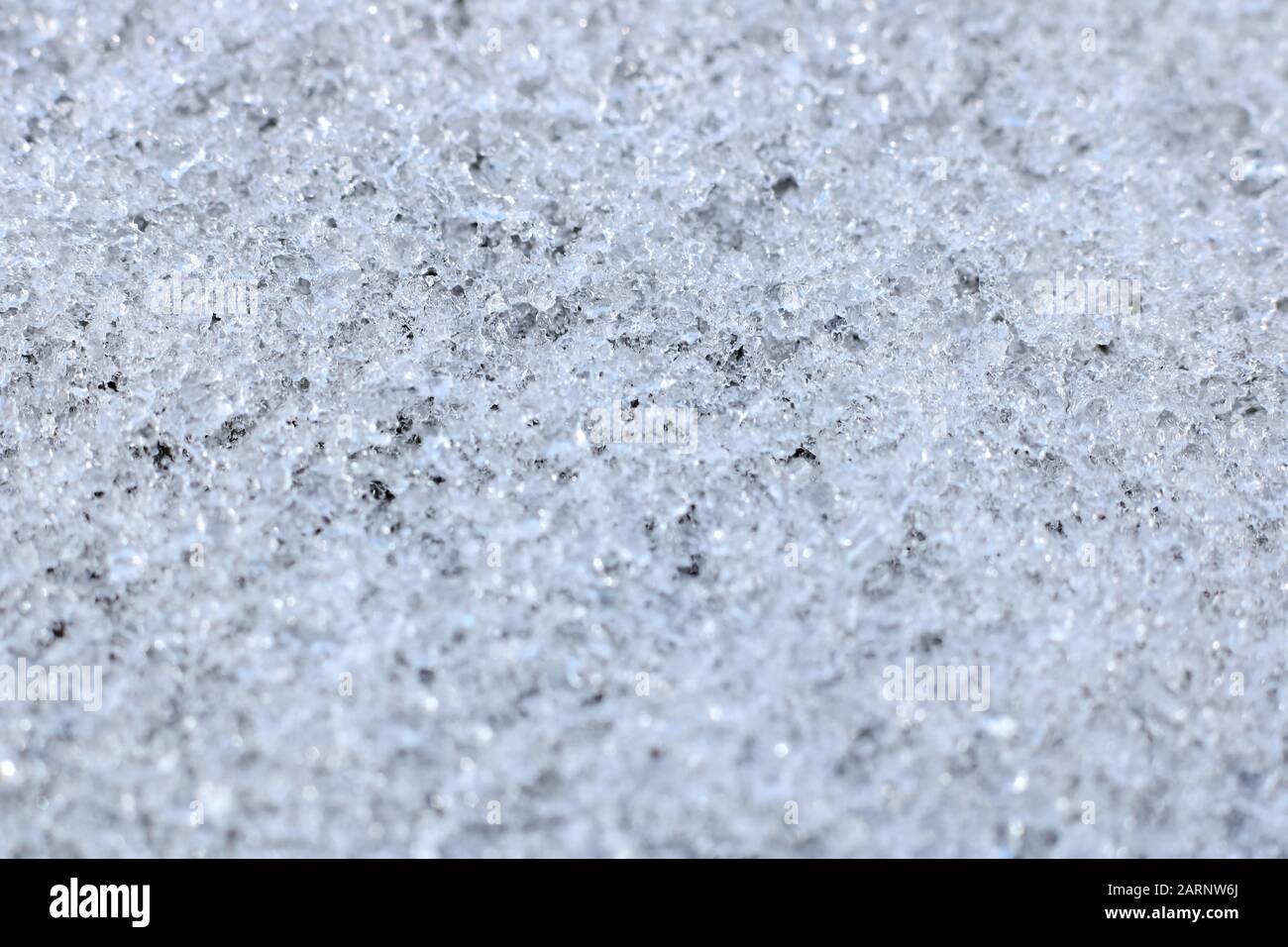Snow background with detailed snowflakes. Macro photo of snow Stock ...