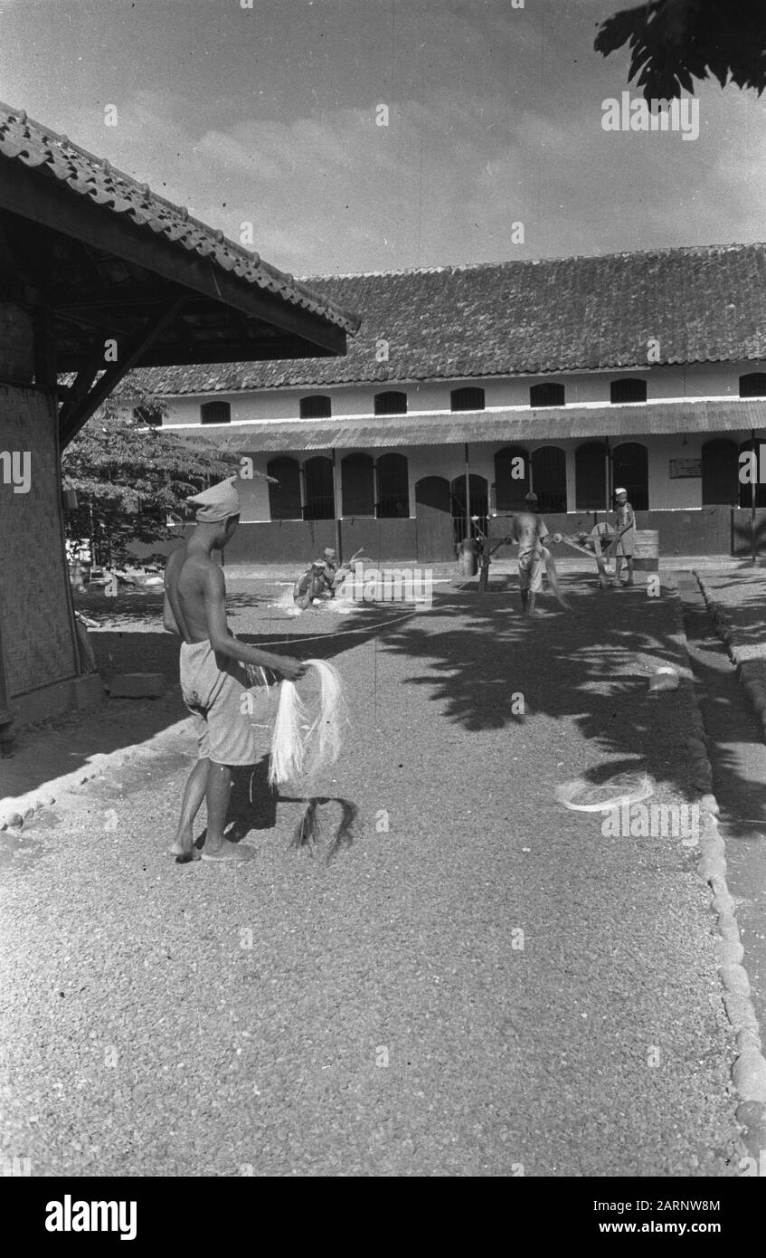 Prison [?] Date: July 1947 Location: Indonesia, Dutch East Indies Stock ...