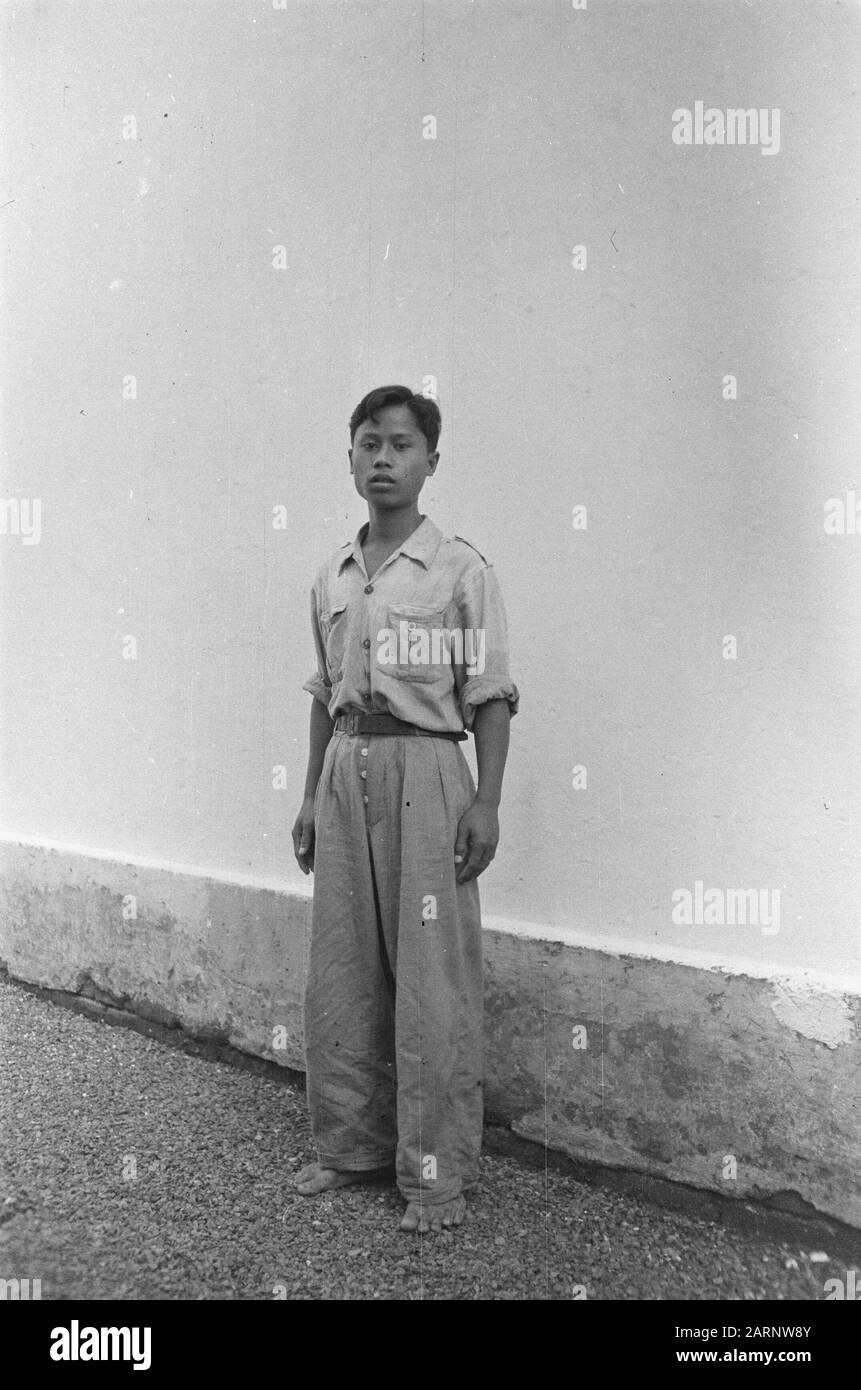 Prison? Portrait of a young Indonesian Date: July 1947 Location ...
