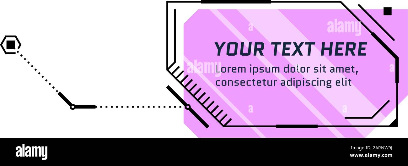 Sci fi hud element hi-res stock photography and images - Alamy