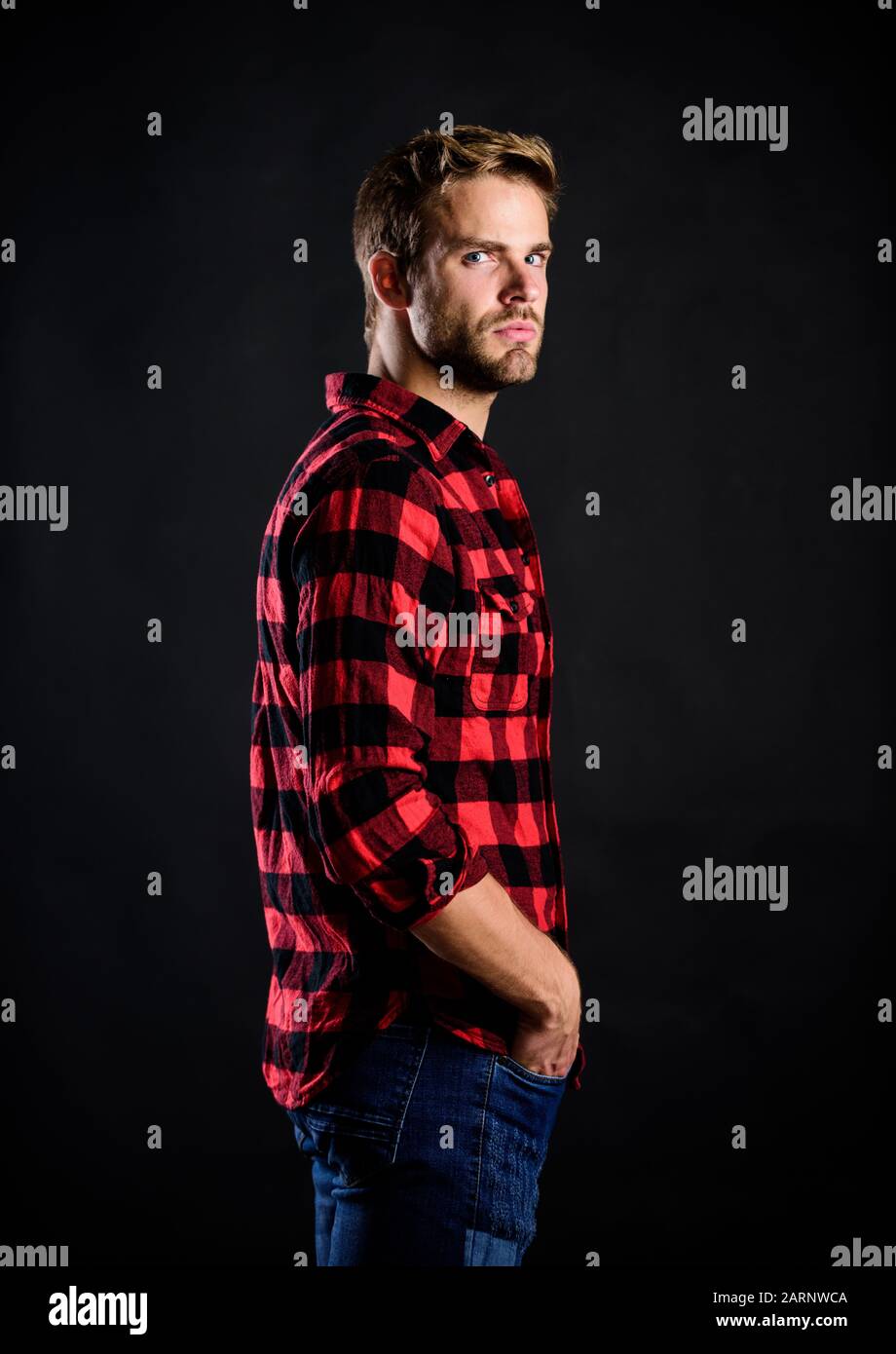 Masculine traits hi-res stock photography and images - Alamy