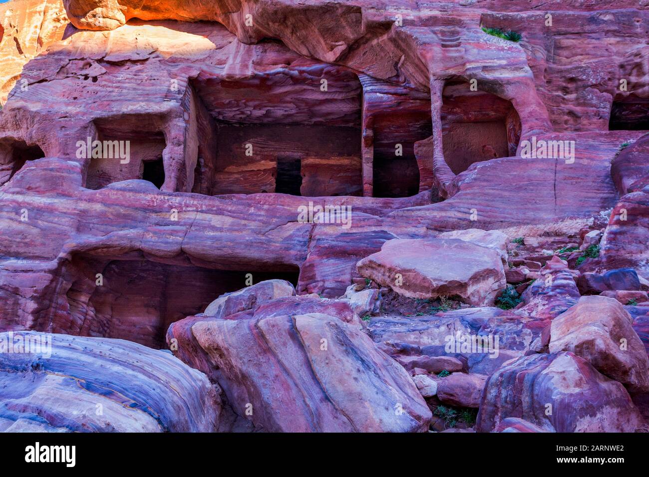 Ancient city of Petra Stock Photo - Alamy