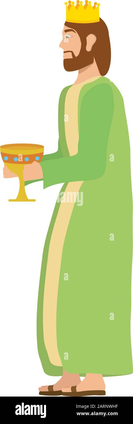 wize man king manger character Stock Vector Image & Art - Alamy