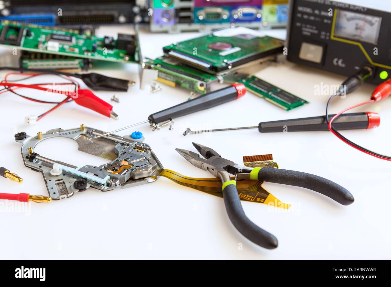 electronic card control - close up Stock Photo - Alamy