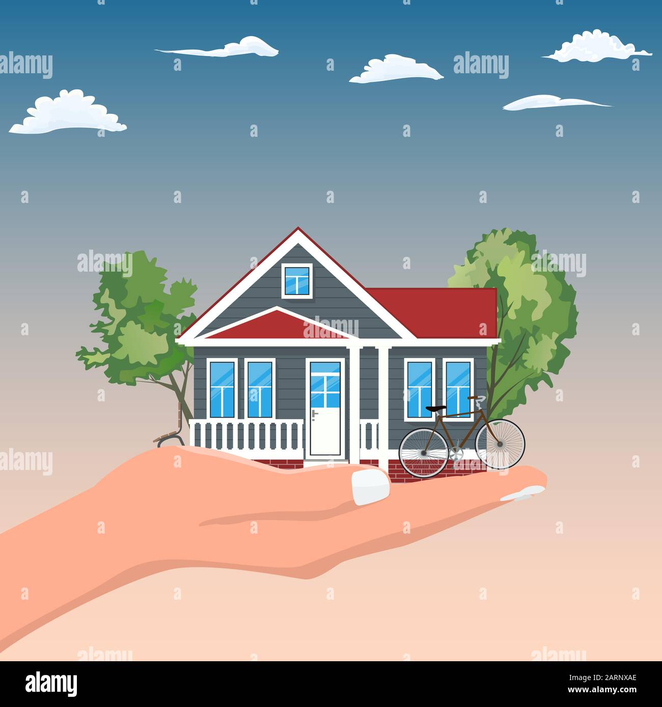 Chattel window Stock Vector Images - Alamy