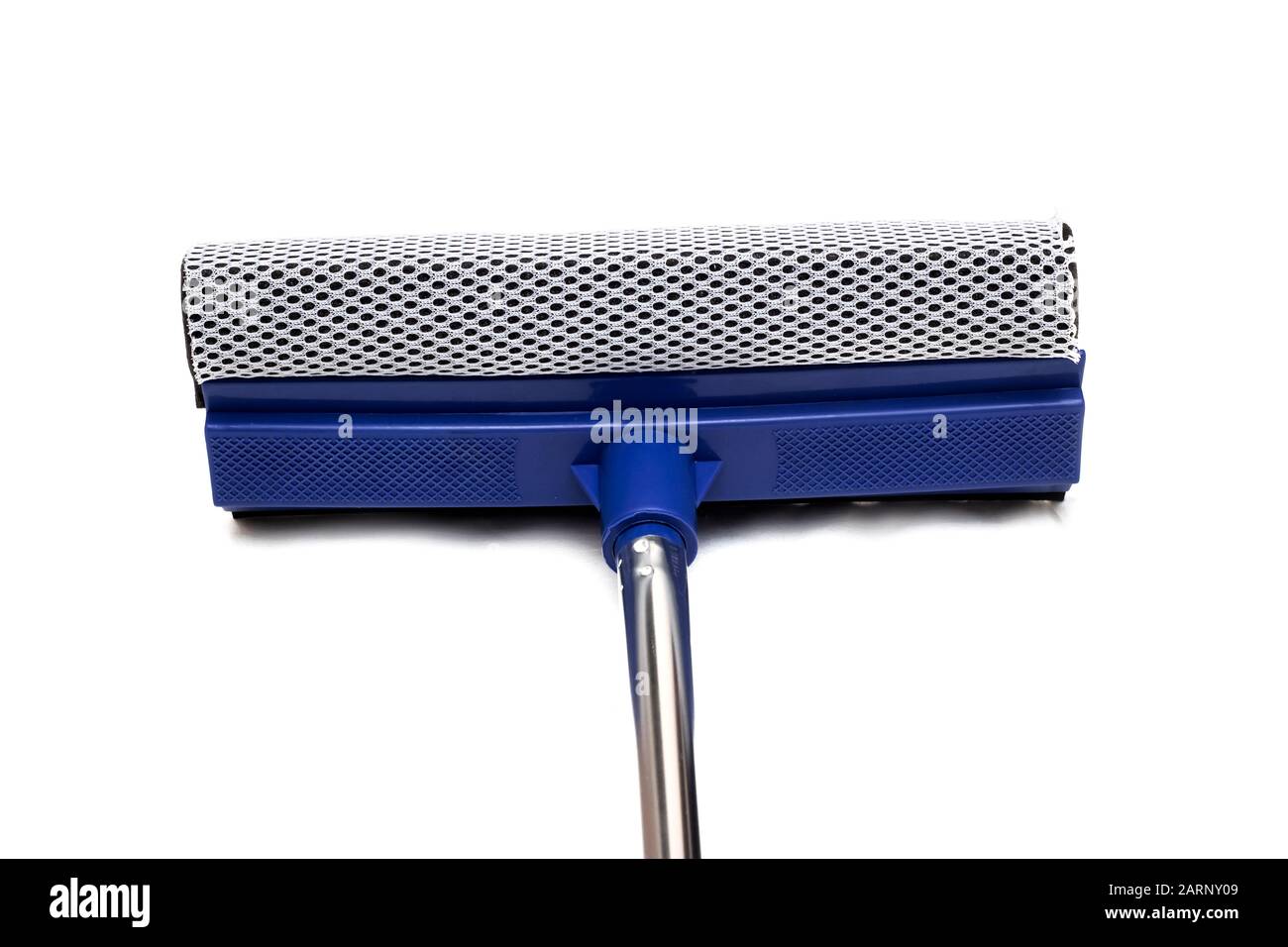 Sponge for washing windows close up, isolate on a white background ...