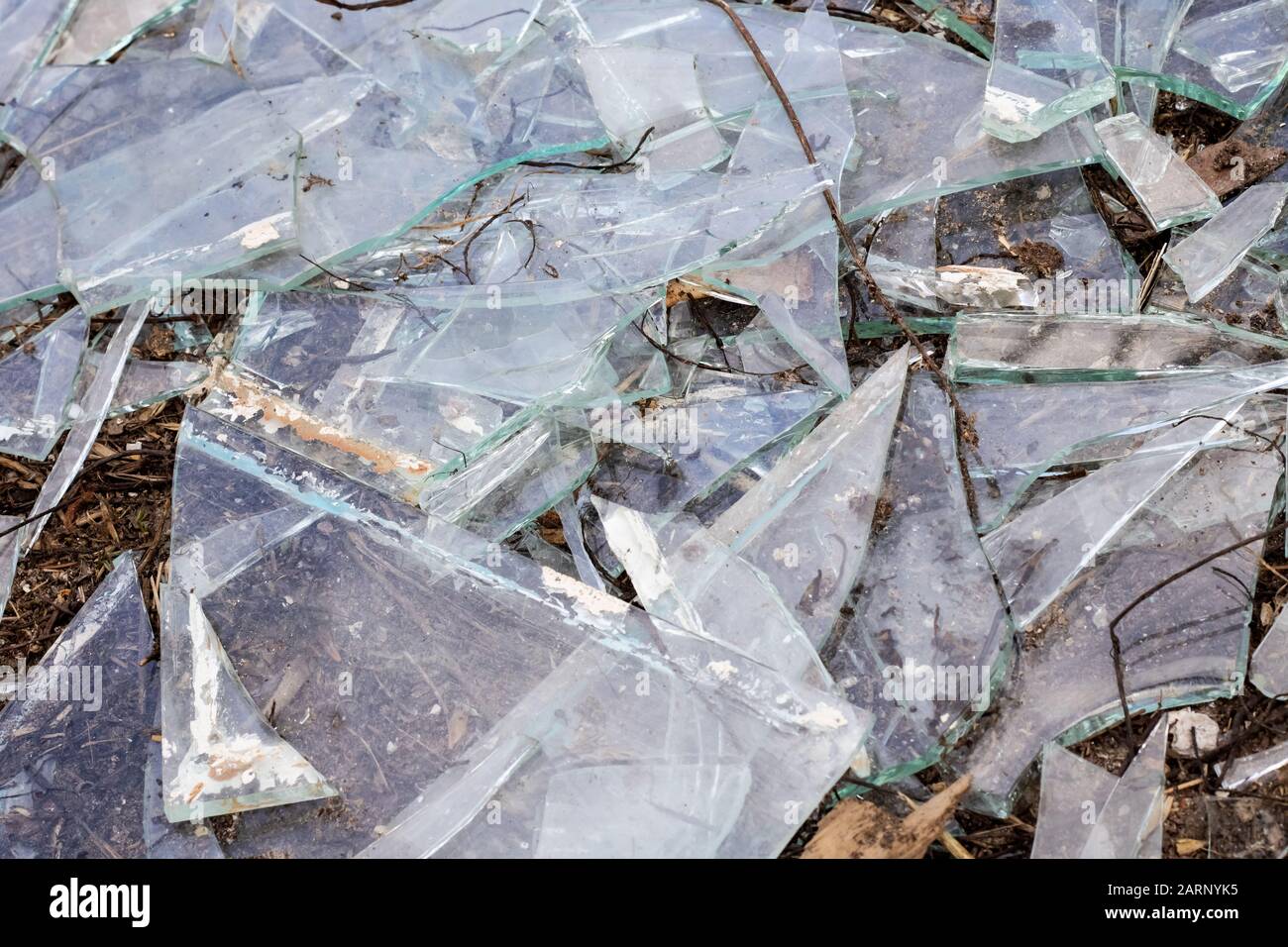 Broken Glass Shards High Resolution Stock Photography and Images - Alamy