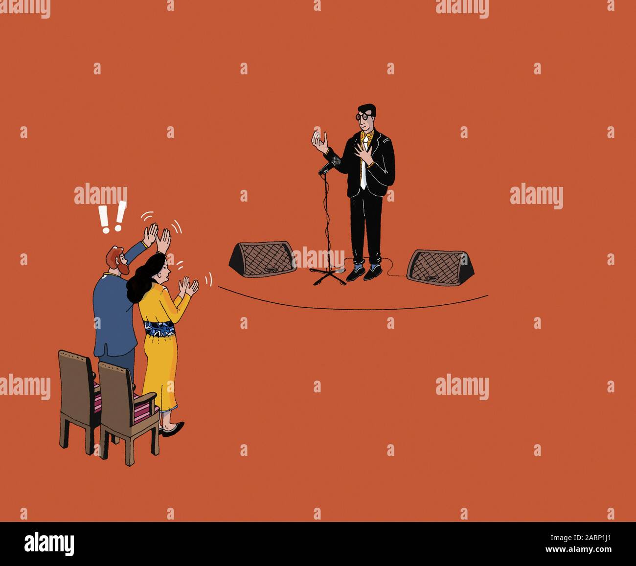 Full length illustration hi-res stock photography and images - Alamy