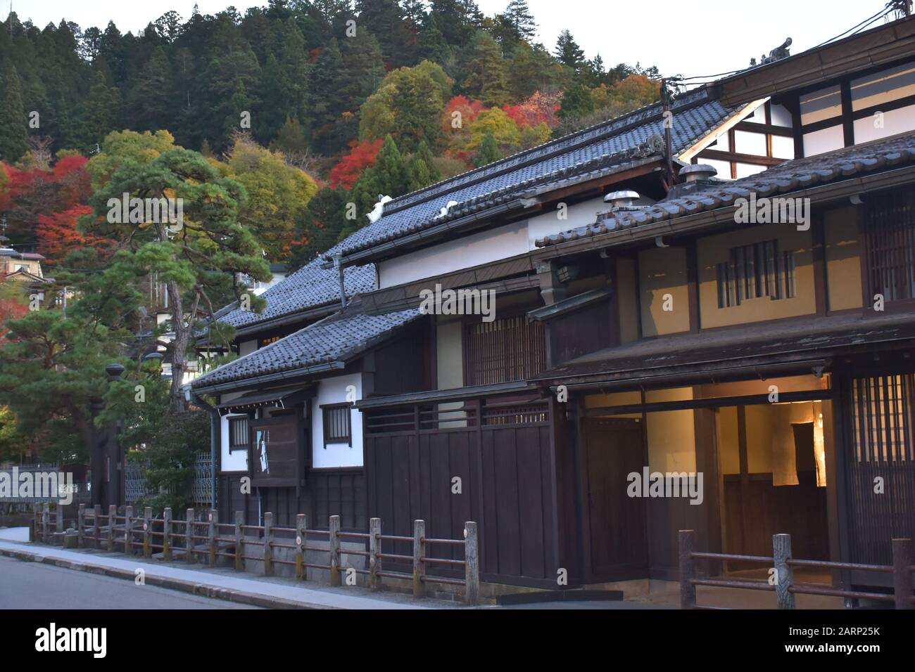 Traditional architecture of the Sanmachi-Suji district, Takayama, Japan ...