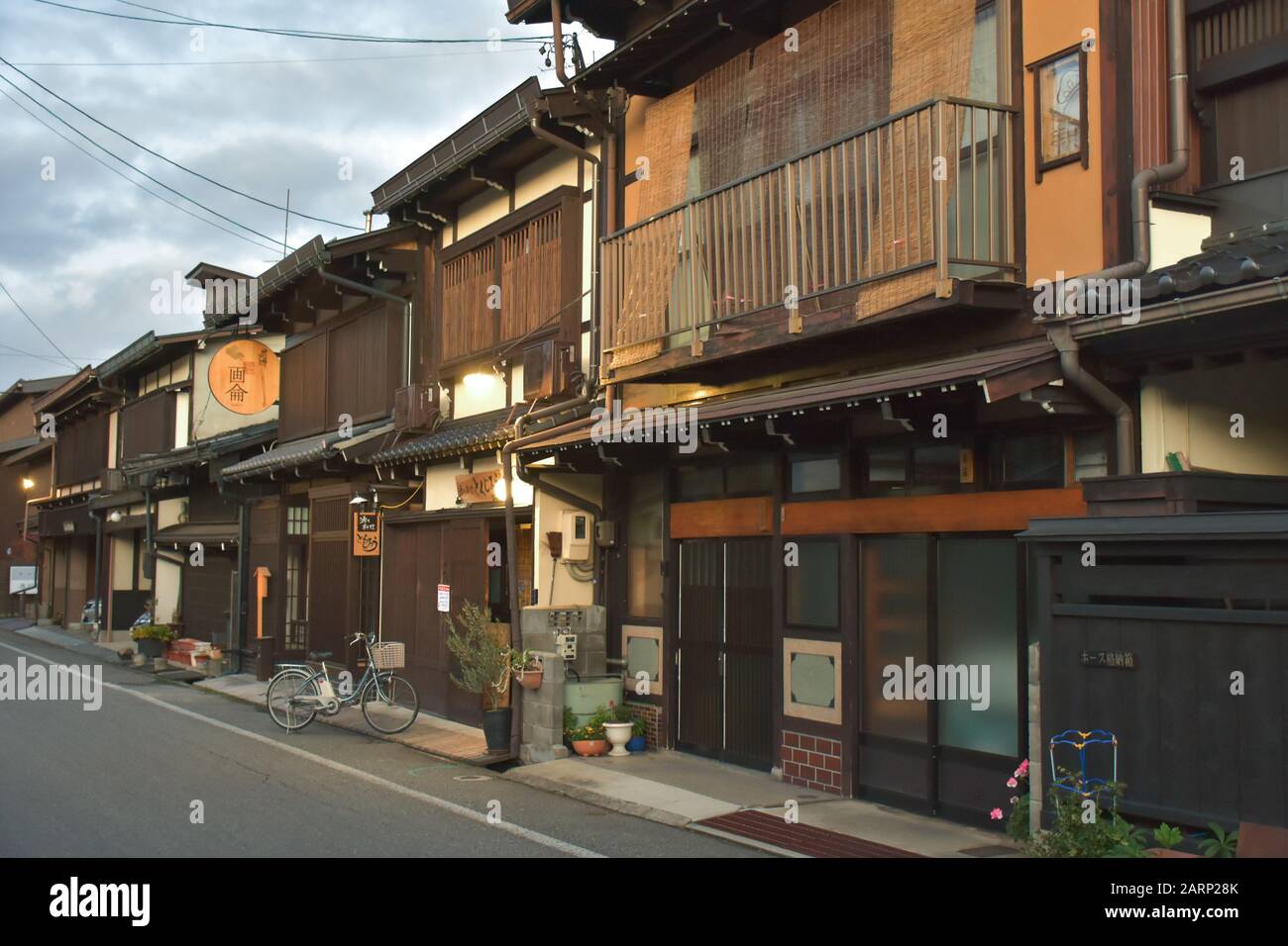 Traditional architecture of the Sanmachi-Suji district, Takayama Stock ...