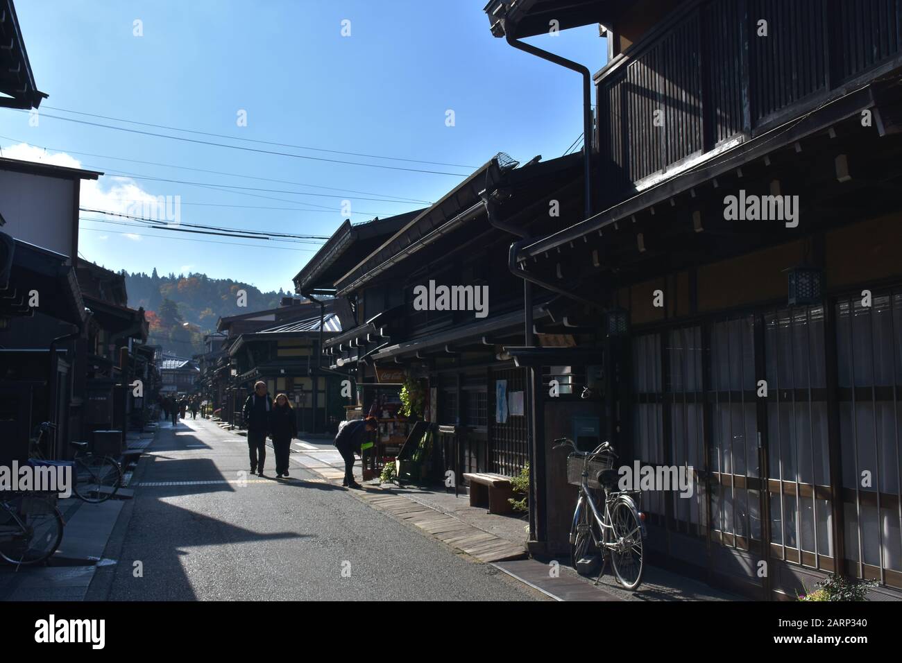 Traditional architecture of the Sanmachi-Suji district, Takayama, Japan ...
