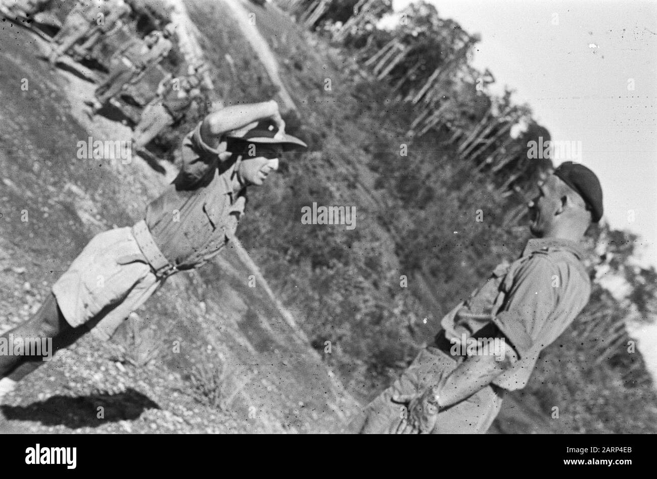 Knil officer Black and White Stock Photos & Images - Alamy