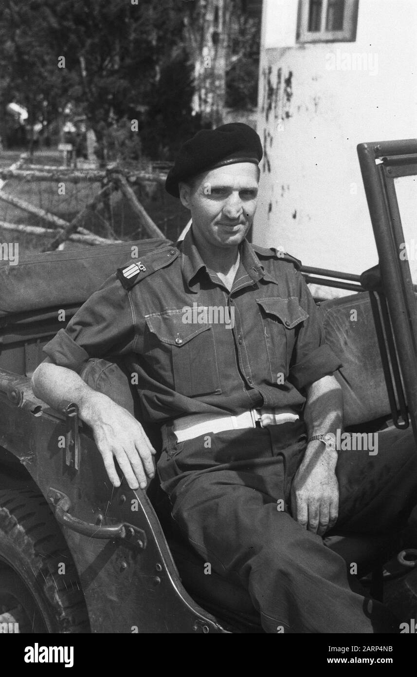 Knil military police Black and White Stock Photos & Images - Alamy