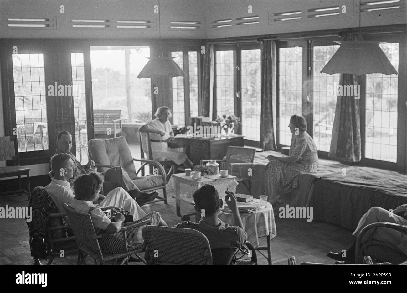 Companion room in retirement home Date: 1947/01/01 Location: Indonesia ...