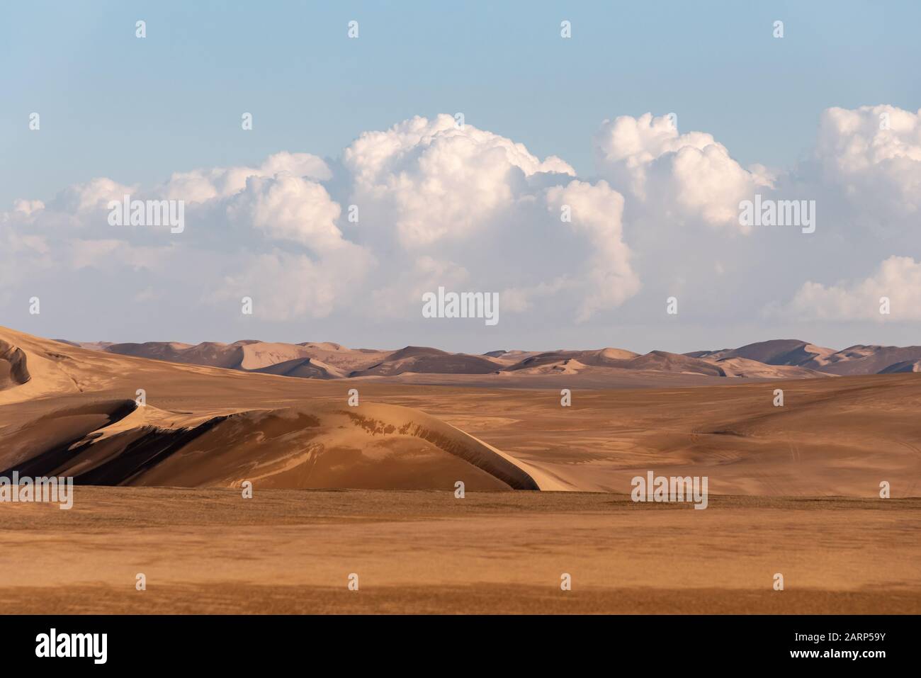 the formation of wet sand dunes in dasht e lut or sahara desert, after ...