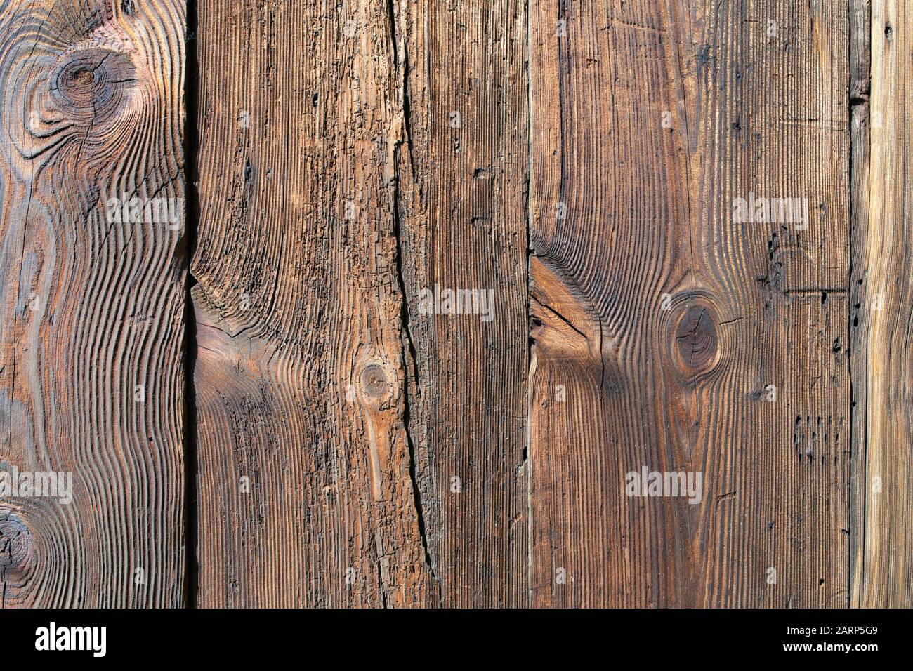 Old wood pattern, wood structure, plank, board. 200 years old wooden ...