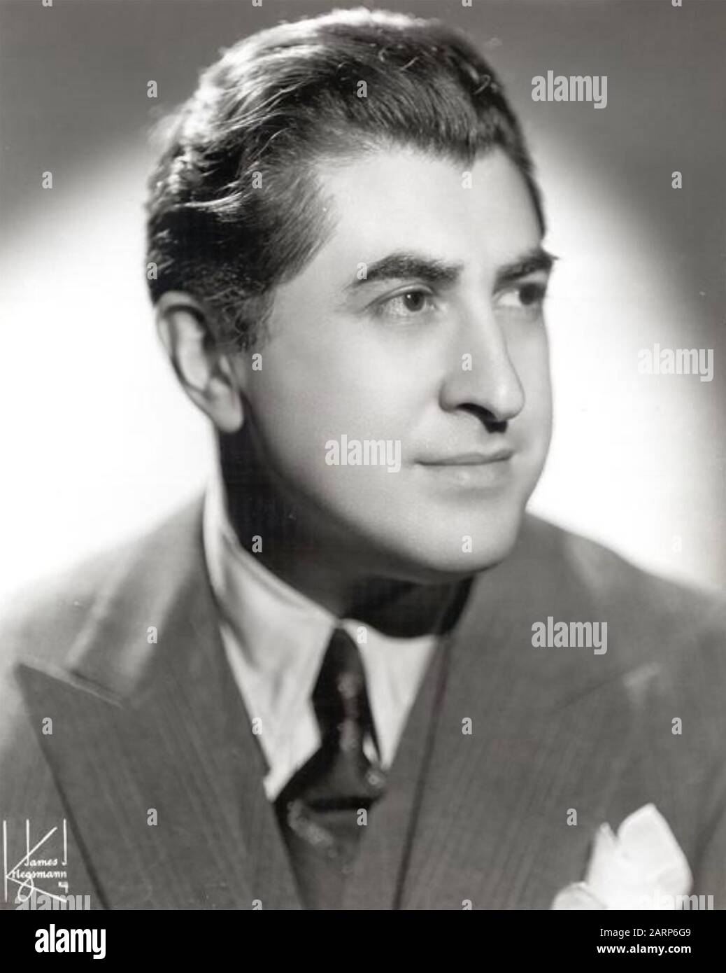 LEO REISMAN (1897-1961) Promotional photo of American bandleader and ...