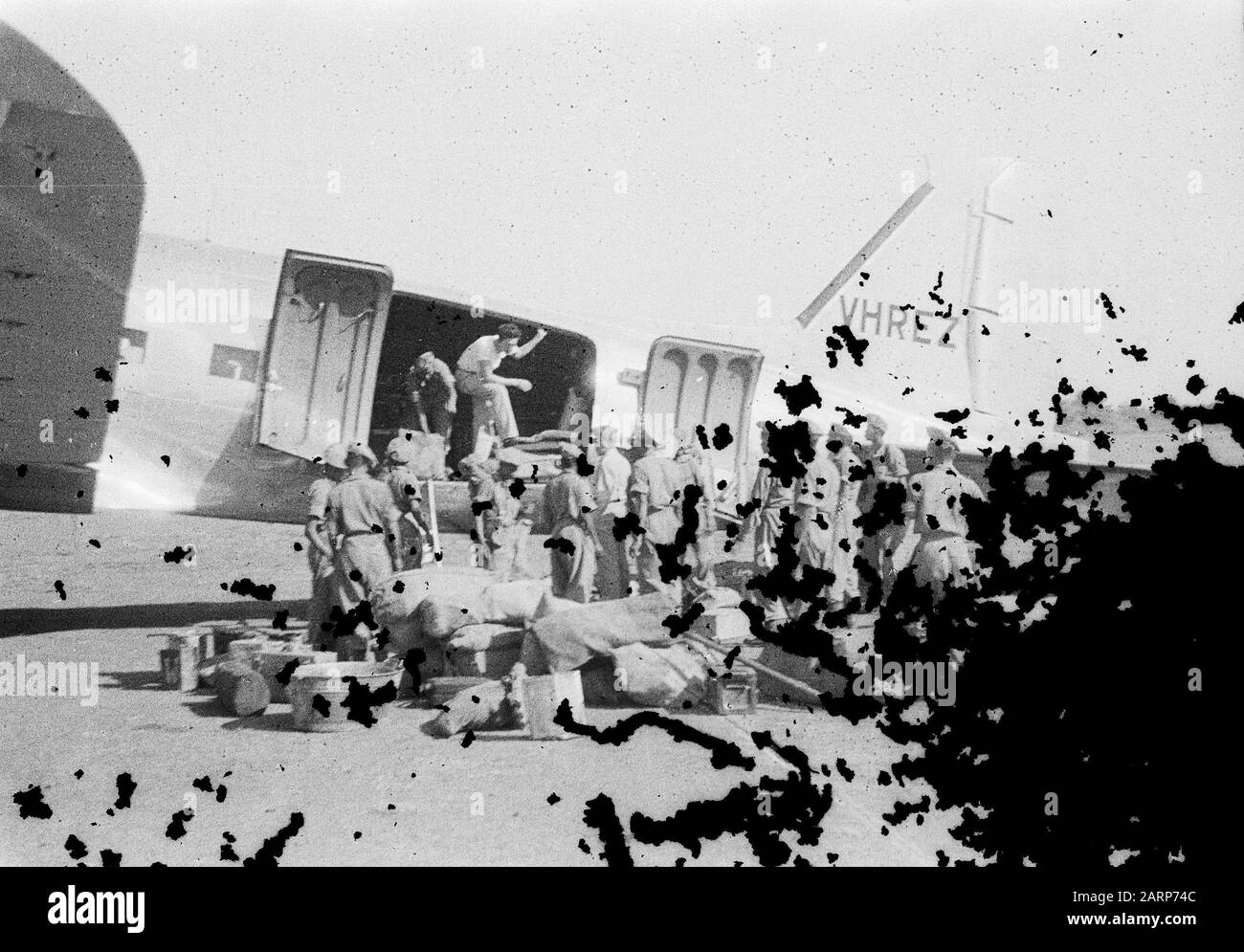 C47 crashed plane Black and White Stock Photos & Images - Alamy
