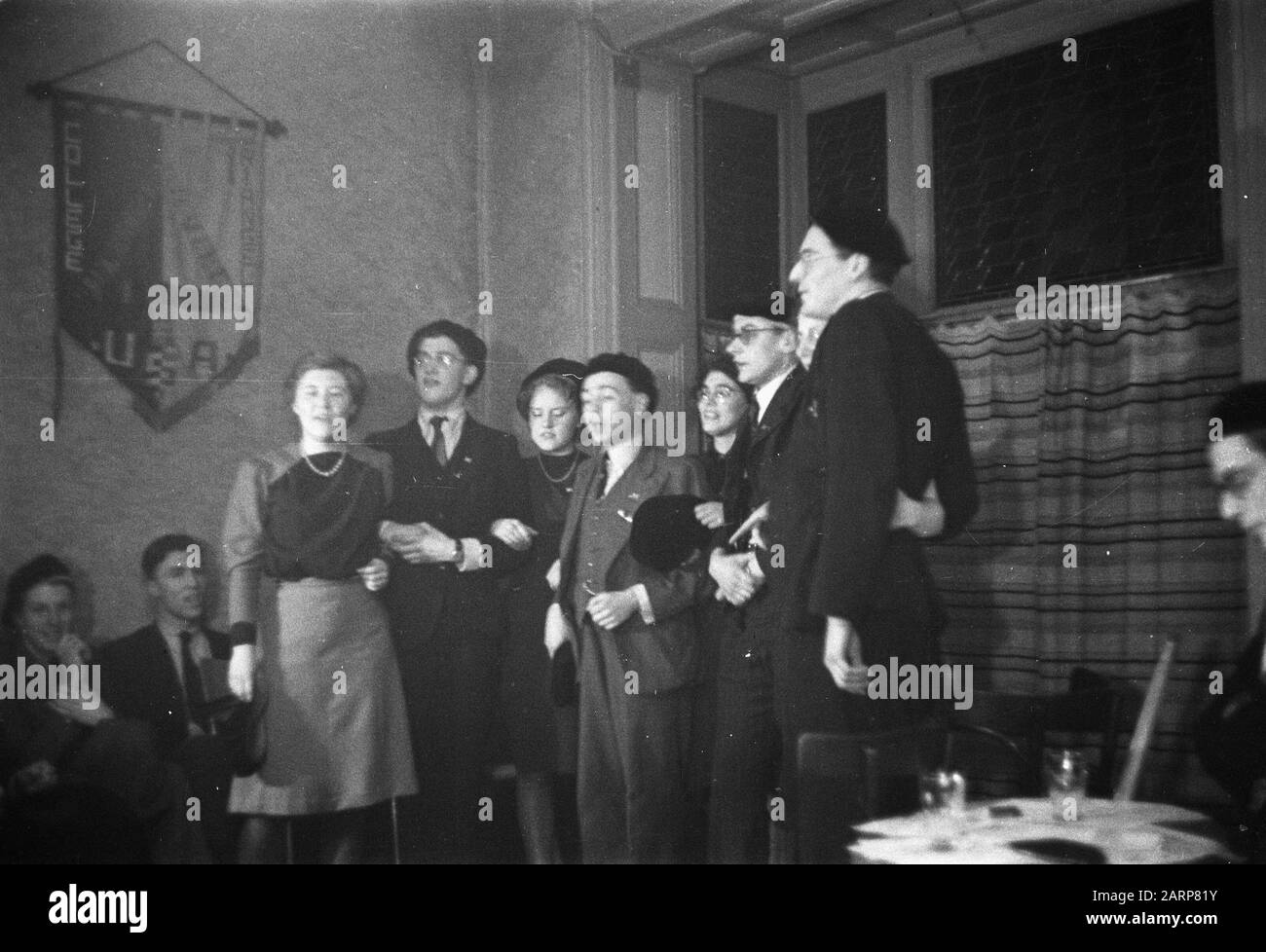 Student Party Date: February 25, 1946 Keywords: Student Parties Stock ...