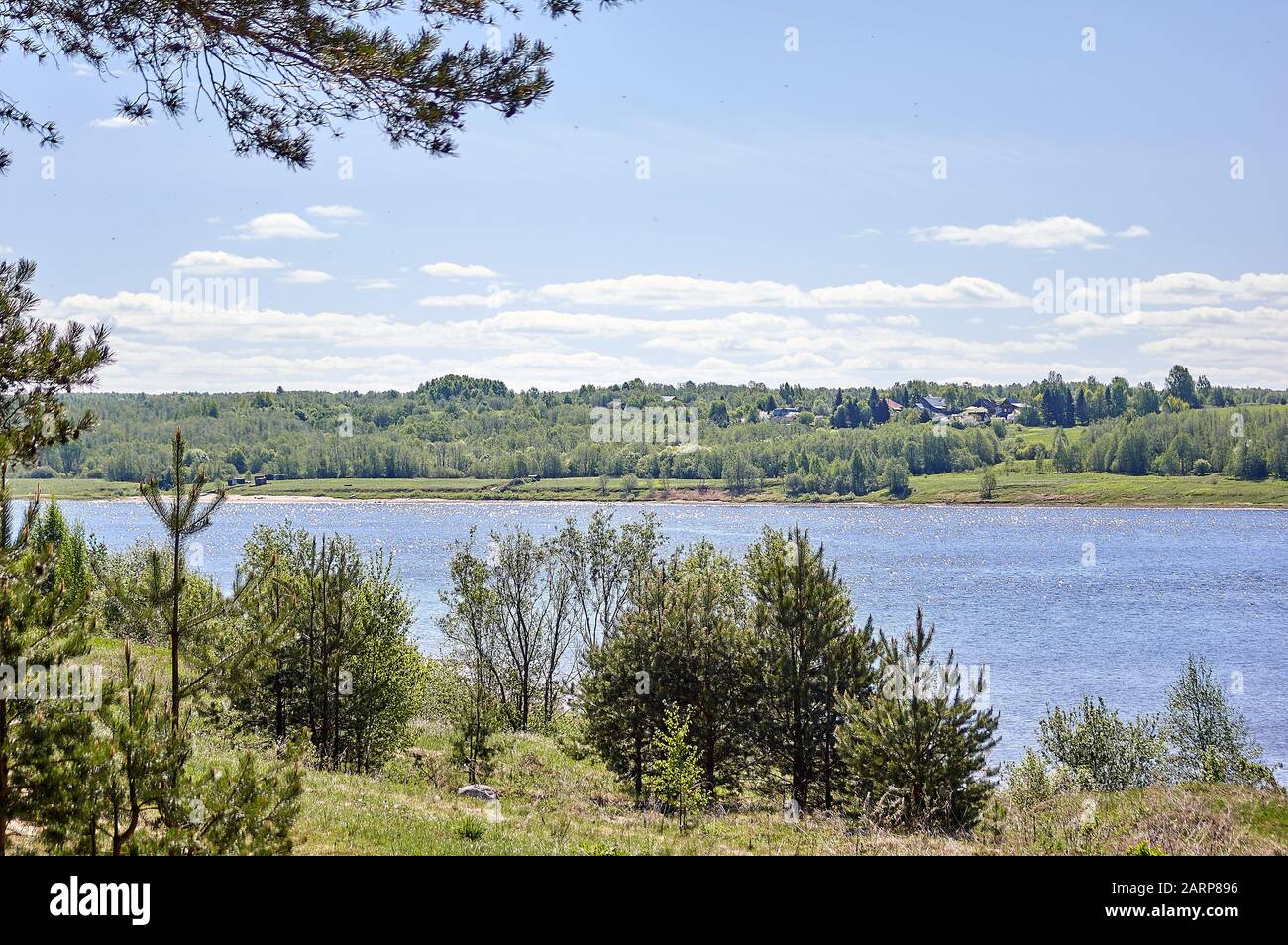 Blue dacha hi-res stock photography and images - Alamy
