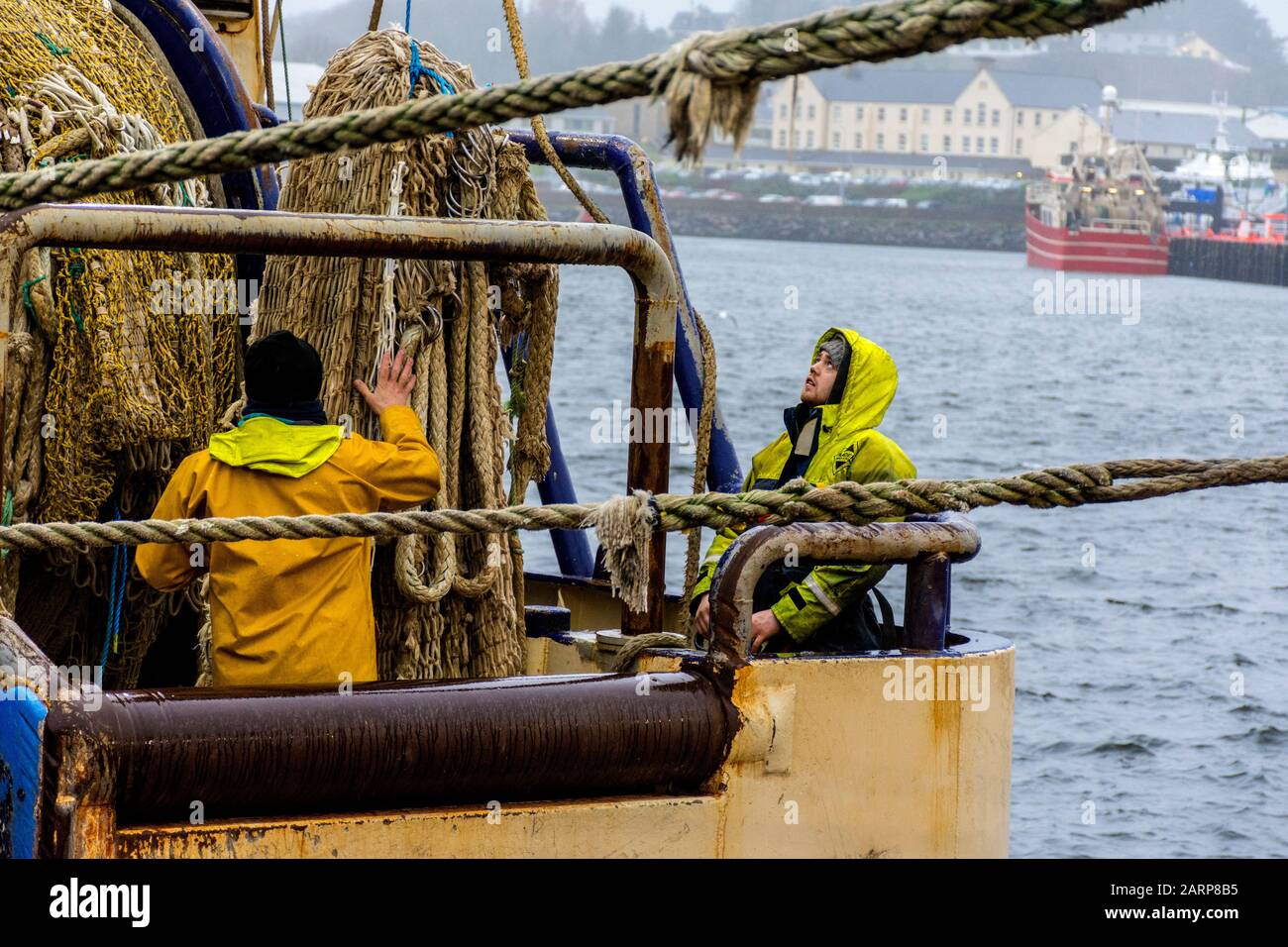 Trawler fishing bad weather hi-res stock photography and images - Alamy