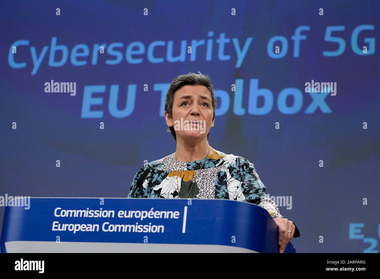 Brussels, Belgium. 29th Jan, 2020. European Digital Economy ...