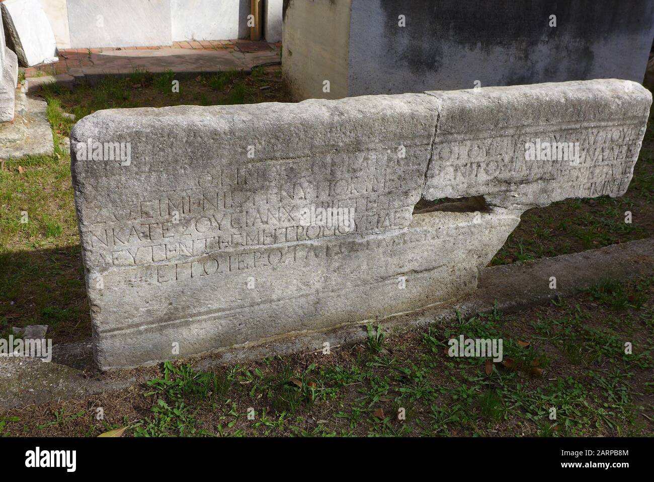 East Roman (Byzantine) Empire archeological artifacts: sarcophagi and ...