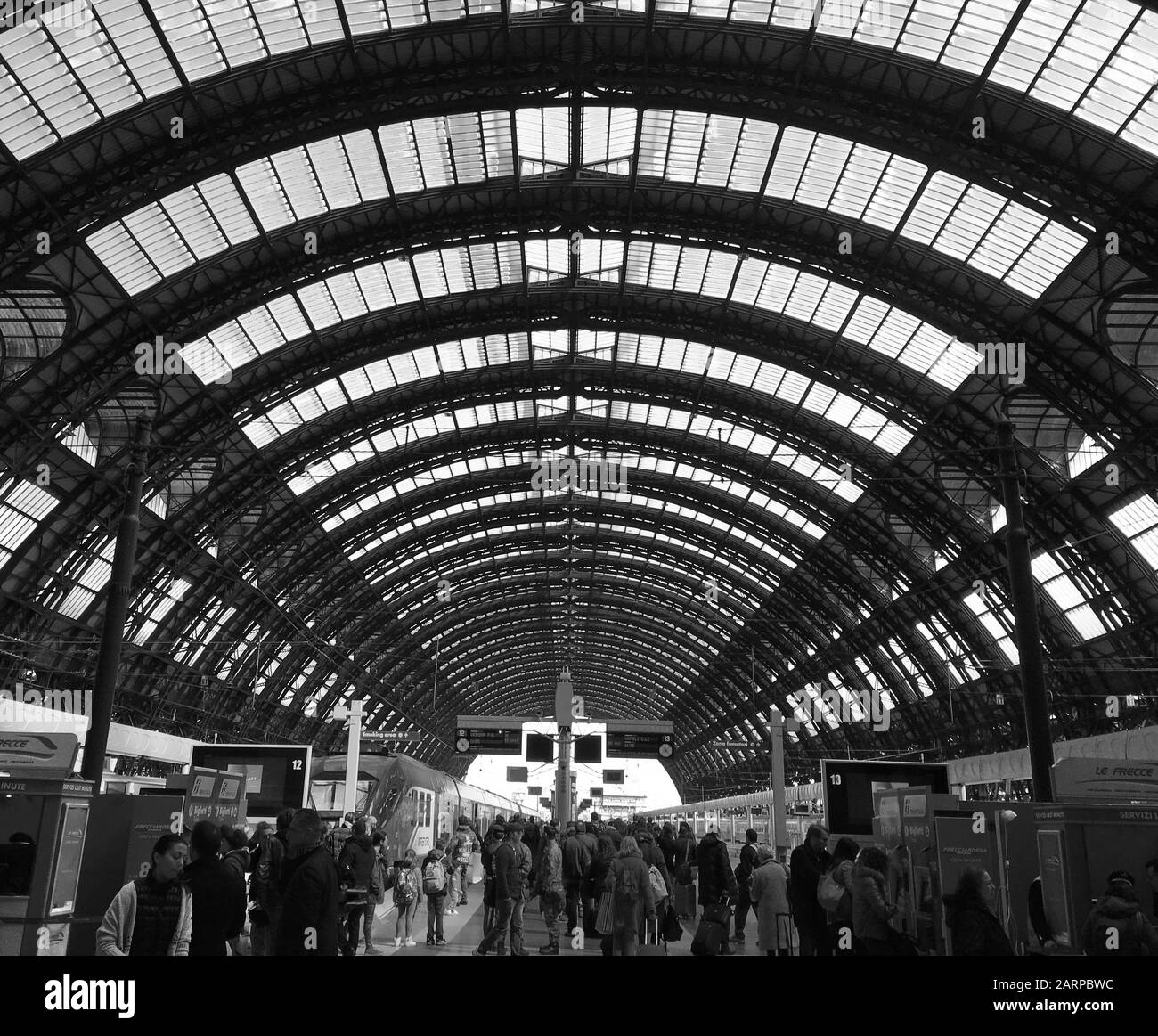 Busy train carriage Black and White Stock Photos & Images - Alamy