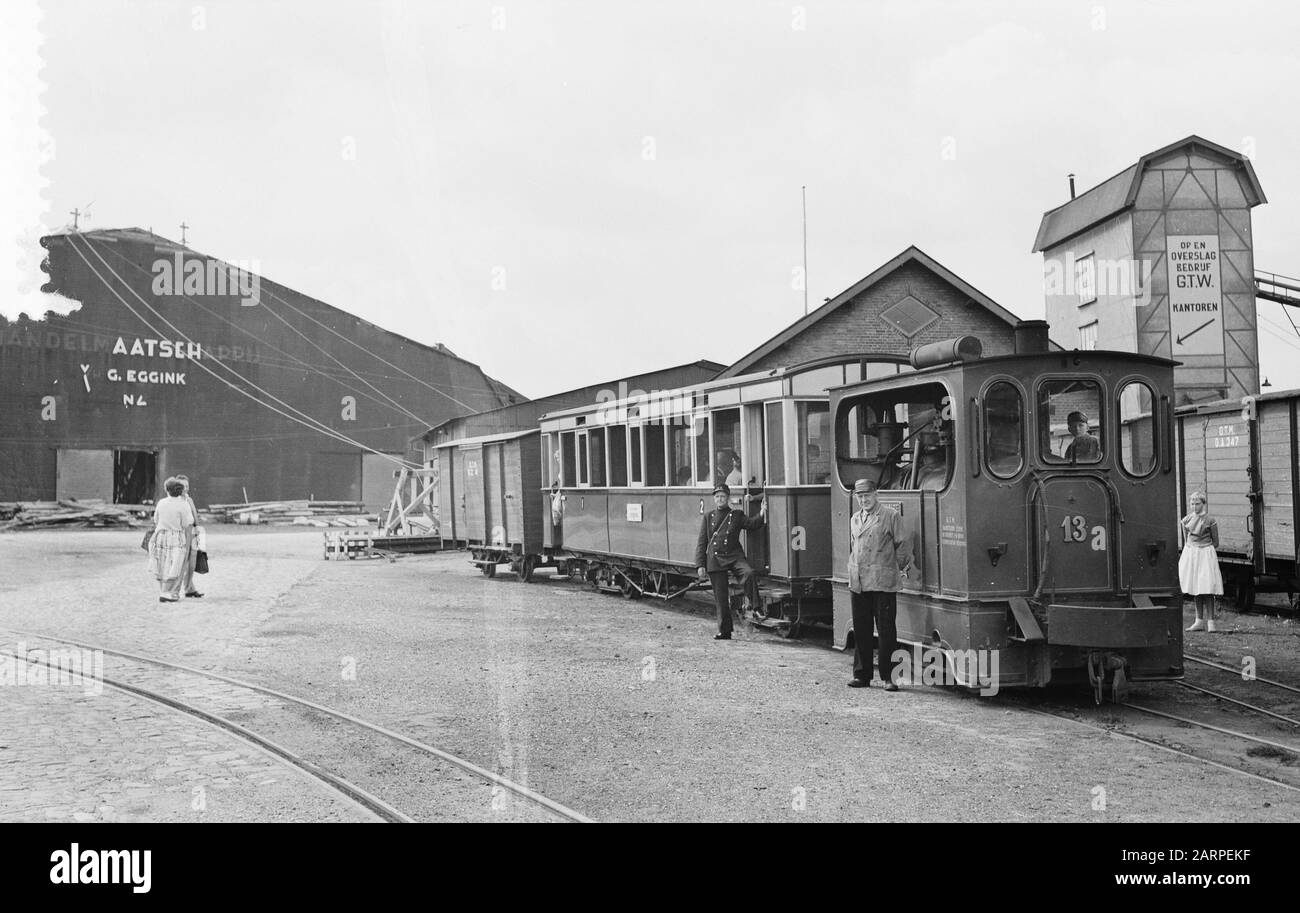 The steam tram between Doetinchem and Doesburg departs for its last ...