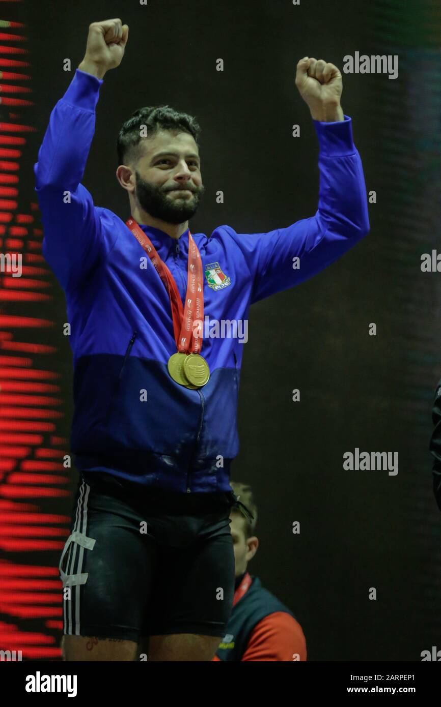 Antonino pizzolato ita winner of the 81 kg category hi-res stock ...
