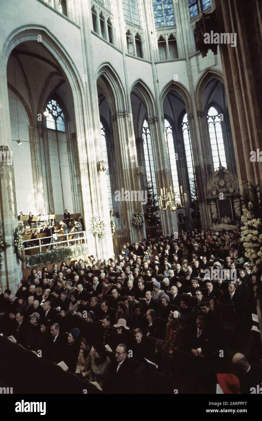 Baptism Prince Johan Friso, Utrecht; Overview Date: December 28, 1968 ...