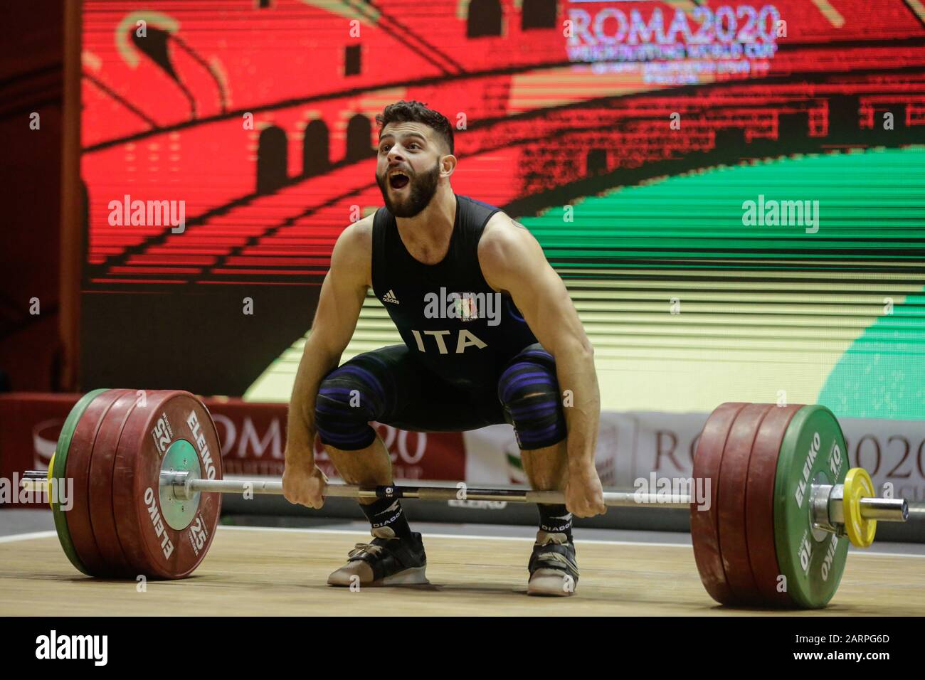 Antonino pizzolato ita winner of the 81 kg category hi-res stock ...