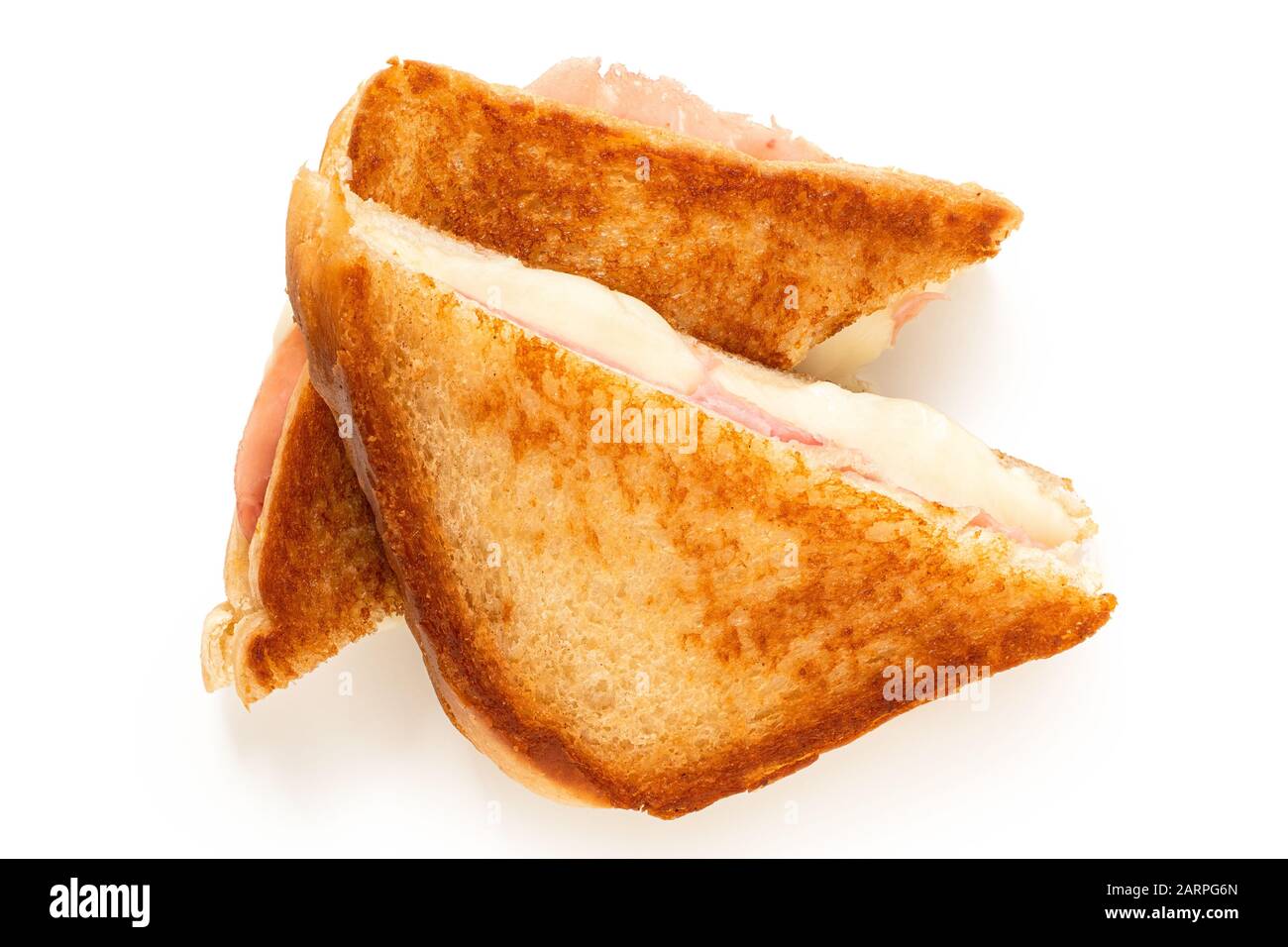 Triangle sandwich top view hi-res stock photography and images - Alamy
